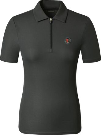 Covalliero Damen Poloshirt Anniversary - Polo Shirt mit Kragen & Rei&szlig;verschluss - Kurzarm Sportshirt - atmungsaktives & leichtes Reitshirt - Reitbekleidung in Gr