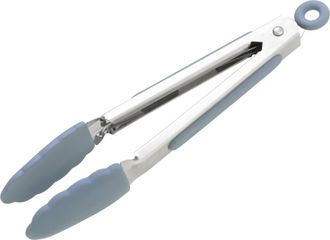 Wiltshire Wiltshire Mini-Küchenzange aus Silikon, 18 cm, Koch- und Servierzange, Salat- und Grillzange, Edelstahl, hitzebeständiges Utensil, antihaftbeschichtet