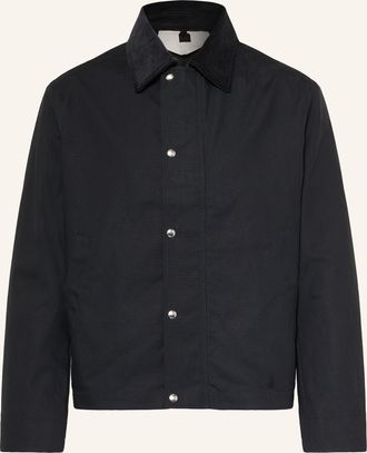 Arket Arket Jacke Im Materialmix schwarz