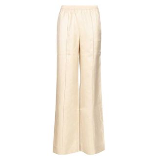 Loulou Studio Damen, Hosen, Wei&szlig;, SGr&ouml;&szlig;e