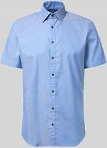 Jake*s Slim Fit Business-Hemd aus Baumwolle mit Kentkragen