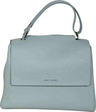 Orciani Femme, Sacs, Bleu, Taille: ONE Size Sveva Soft Medium Shoulder Bag