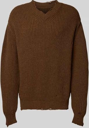 Maison Margiela Relaxed Fit Pullover mit Woll-Anteil