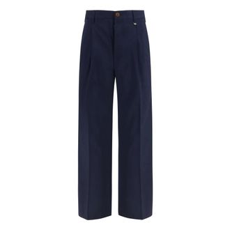 Vivienne Westwood Pantalon Large Rafael - Homme - Pantalons - Bleu - Taille: S