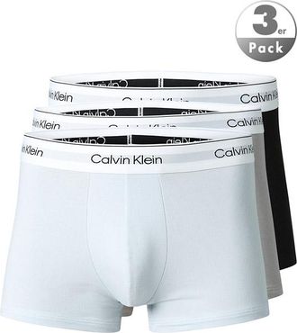 Calvin Klein Underwear Herren Trunks grau Baumwolle & Mix unifarben