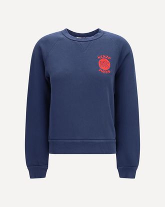 Kenzo Kenzo Paris Emblem embroidered cotton Sweatshirt Female XS