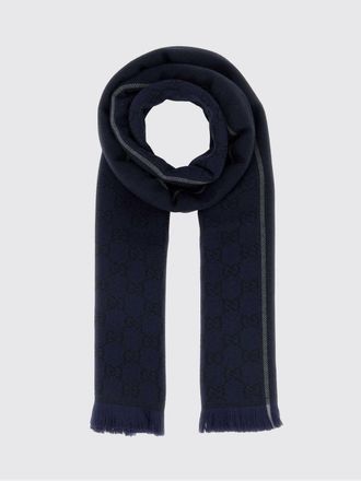 Gucci Wendbarer Jacquard-Wollschal mit GG-Muster