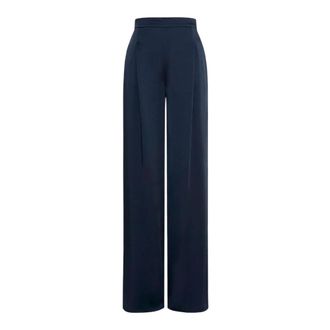 Max Mara Schlaghosen - - Trousers - Damen - Blau - L