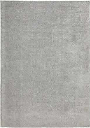 Novel Webteppich, Hellgrau, Kunststoff, Uni, rechteckig, 160x230 cm, Oeko-Tex Standard 100, Global Recycled Standard (Grs), f&uuml;r Fu&szlig;bodenheizung geeignet, Te