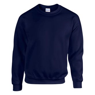 Gildan Herren 50/50 Adult Crewneck Sweat Sweatshirt, blau (Marineblau), XXXXXL
