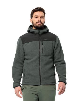 Jack Wolfskin KAMMWEG PILE FZ M slate green, 2XL