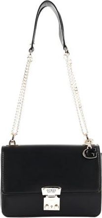 Guess Eliette Covertible Xbody Flap Black