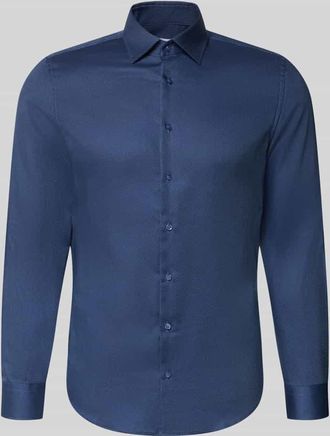 Seidensticker Slim Fit Businesshemd mit New Kent Kragen