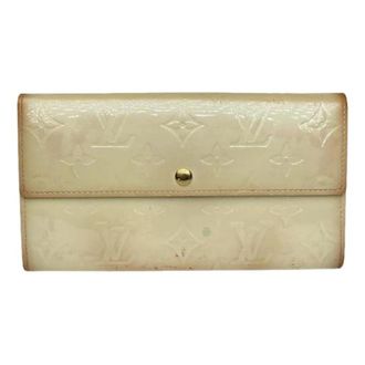 Louis Vuitton Pre-owned Vintage Leder Portemonnaie - - Pre-owned - Damen - Beige - ONE SIZE