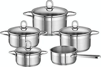Rohe Germany 250111-05 Sienna Meister-Set, Topfset Edelstahl 5-teilig