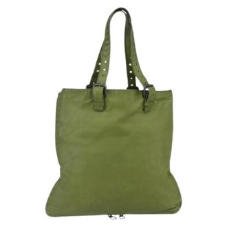 Bottega Veneta Pre-owned Leder-Schultertasche - - Pre-owned - Damen - Gr&uuml;n - ONE SIZE