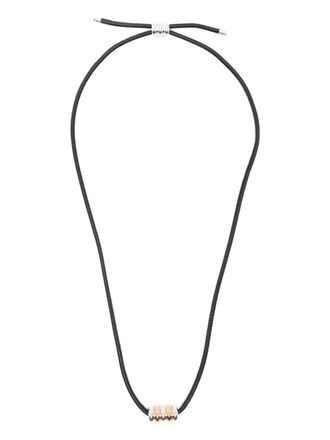 D&eacute;hanche Hollyhock Halskette - Silber