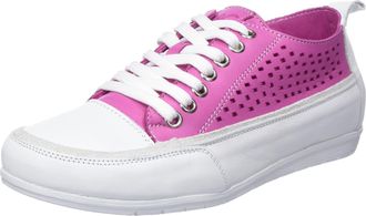 Andrea Conti Damen Sneaker, Fuchsia/weiß, 38 EU
