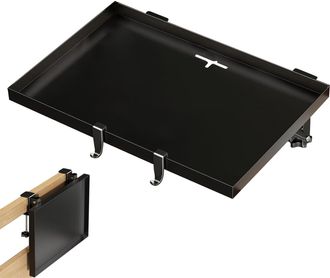 Generic Bedstead | Nachttisch Bedside Plateau Wohnheim Bett | Faltbarer Halter Mit Kabelmanagement Wohnung Studentenhaus Schlafzimmer