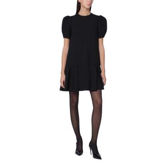 Moschino Elegantes Schwarzes Kleid 88% PL 12% EA - - Dresses - Damen - Schwarzk - S