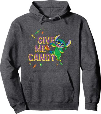 Disney Lilo & Stitch Mummy Costume Give Me Candy Halloween Pullover Hoodie