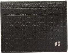 A|X Armani Exchange Porte-cartes - Homme - Accessoires - Noir - Taille: ONE Size