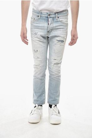 Dsquared2 Light Wash Jeans Military Haven 16cm size 42