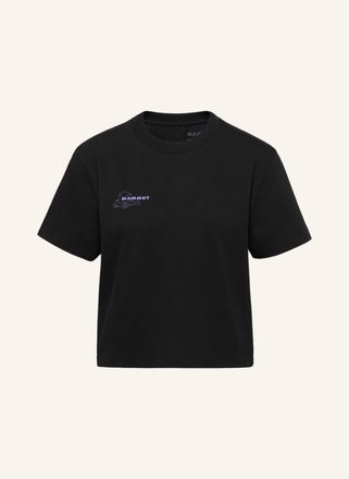 Mammut Mammut Mammut Base Cropped T-Shirt Women Glacier schwarz