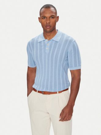 Baldessarini Baldessarini Poloshirt B4 50024.5232 Himmelblau Slim Fit