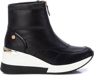 Xti Damen 141926 Geknöpfte Hausschuhe, Schwarz, 36 EU