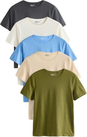 Next T-Shirt The Everyday Kurzarm-T-Shirts, 5er-Pack (5-tlg)