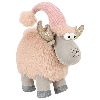 Com-Four Figurine de Renne pour Les d&eacute;corations de No&euml;l - Figurine dorignal dhiver comme Objet de d&eacute;coration - Jolie Figurine d&eacute;corative comme d&eacute;coration de Ch