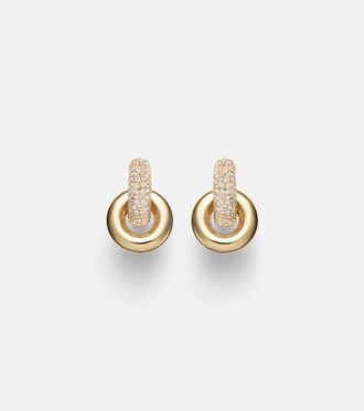 Stone and Strand Boucles doreilles Buoy en or 14 ct et diamants