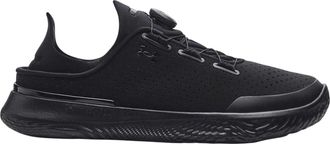 Under Armour Performance Schuhe f&uuml;r Herren, Leder, BOA Verschluss (Schwarz)