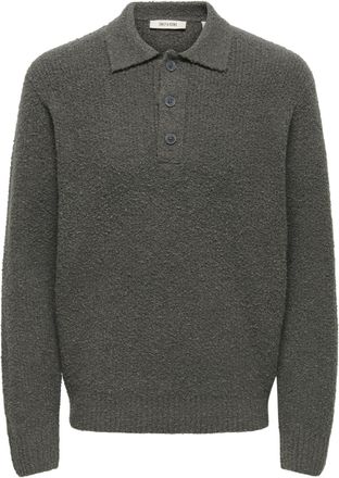 Only & Sons Onsdale RLX Ls Polo Knit Noos