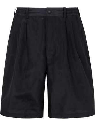 Comme Des Garçons short à coupe évasée - Noir