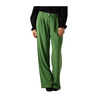 Ydence Elegante Gr&uuml;ne Hose Phoebe - - Trousers - Damen - Gr&uuml;n - M