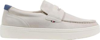 Tommy Hilfiger Homme, Chaussures, Beige, Taille: 41 EU Mocassin Hybride L&eacute;ger en Daim