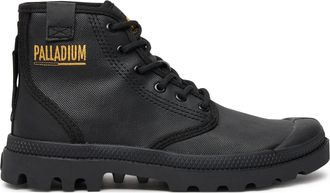 Palladium Schnürstiefeletten Palladium PAMPA HI COATED 74375-008-M Schwarz