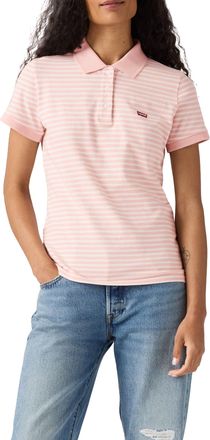 Levi's Hm Polo Marigold Stripe Peachskin