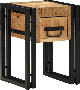 vidaXL Vidaxl - Table dappoint Marron 30 x 30 x 40 cm bois de manguier massif