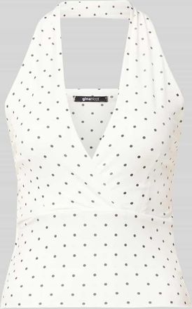 Gina Tricot Slim Fit Top mit Neckholder