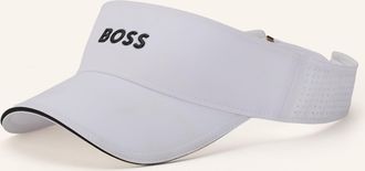 HUGO BOSS Visor-Cap Quill-Tennis-On-Court weiss