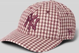 New Era Base Cap aus Woll-Mix mit Karomuster