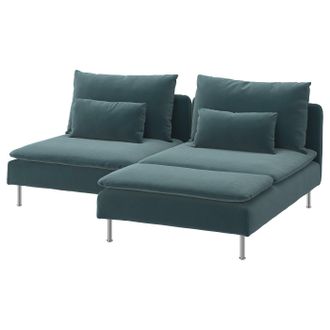 IKEA S&Ouml;DERHAMN 2er-Sofa mit R&eacute;camiere