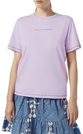 Scotch & Soda Flatlock Regular T-Shirt
