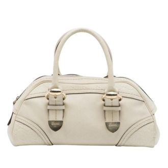 Gucci Sac Signoria Pre-owned - Femme - Pre-owned - Beige - Taille: ONE Size