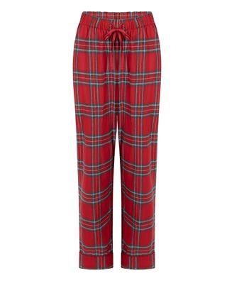 Hunkemöller Hunkemöller Pyjamahose aus Flanell - SAVVY RED - M