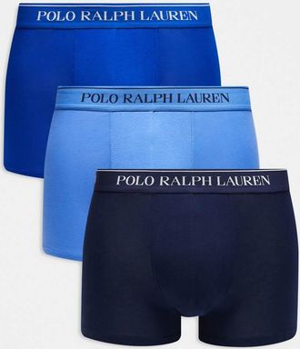 Polo Ralph Lauren Lot de 3 boxers classiques - Bleu multicolore
