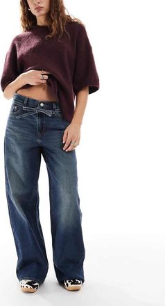 Levi's XL - Jeans in verwaschenem Blau mit geradem, lockerem Schnitt